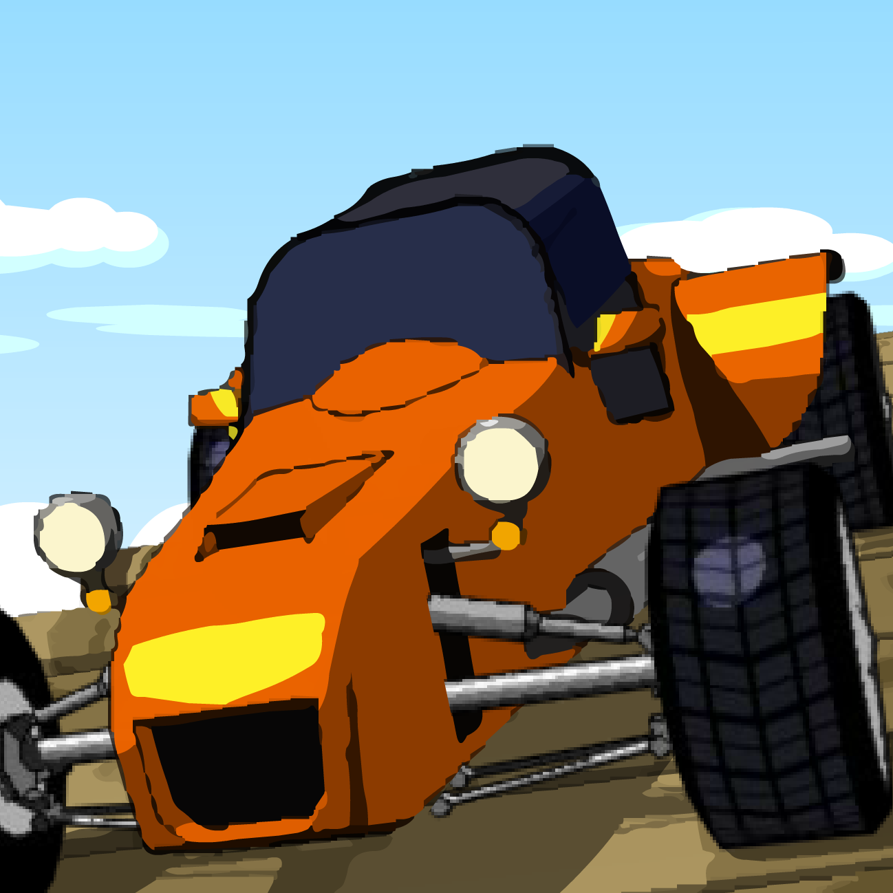Coaster Racer • Flash Game